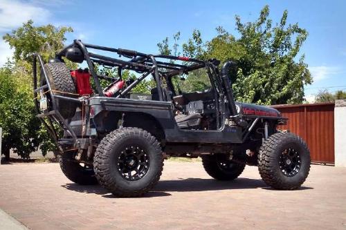 1984 Jeep CJ7, TBI 350, locked D44s, 37s - BuiltRigs