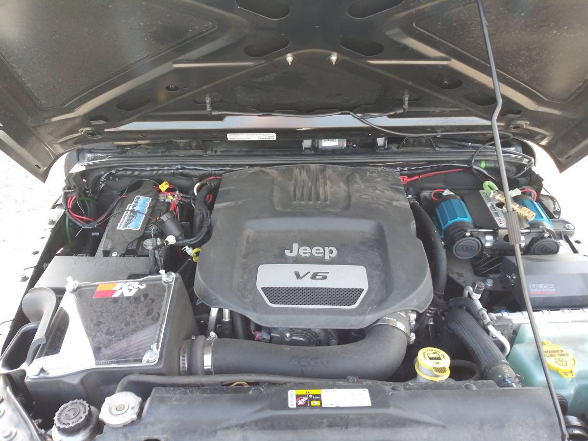 2014 Jeep Wrangler JK, winch, electronics, armored - BuiltRigs